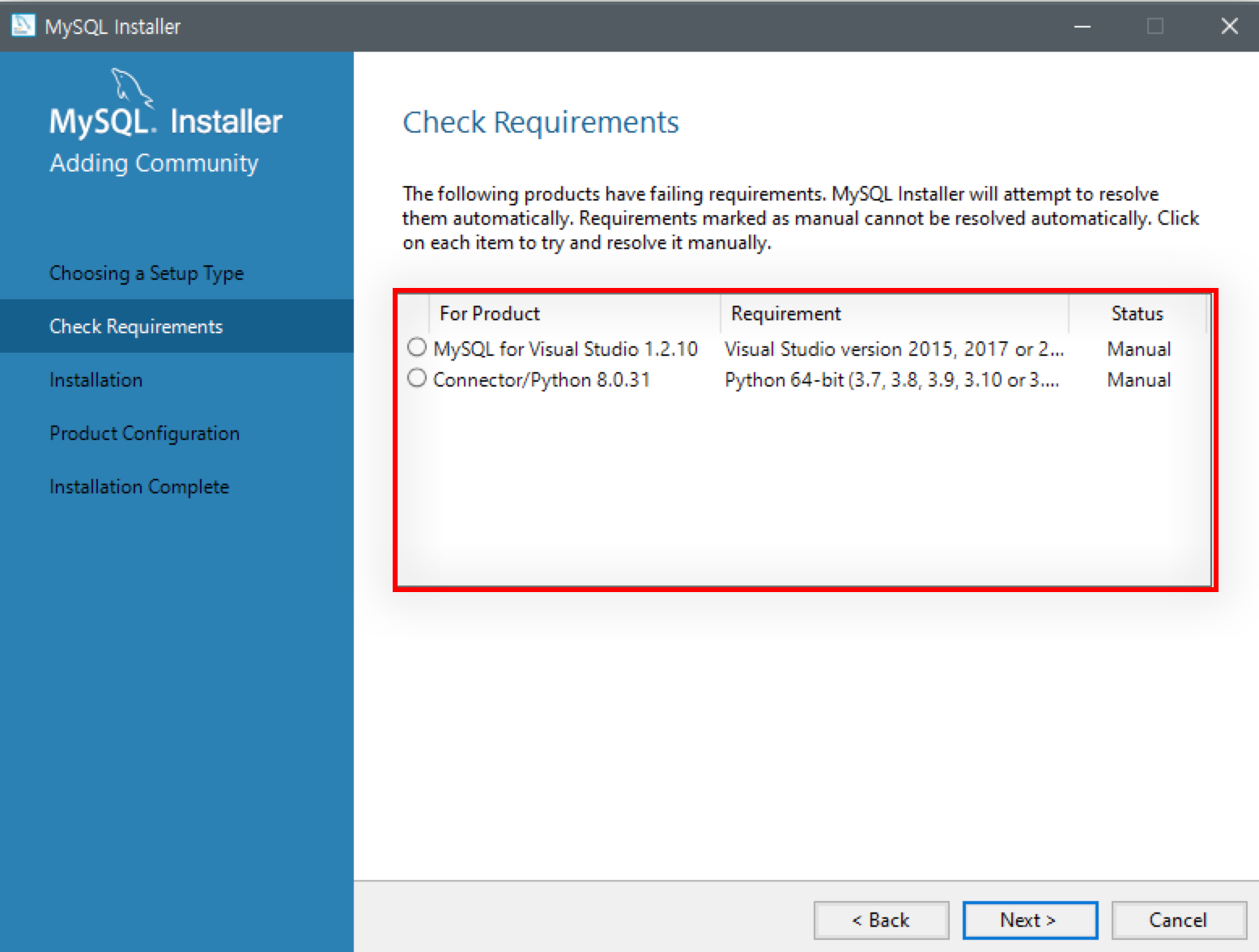 Mysql 설치windows 코드잇